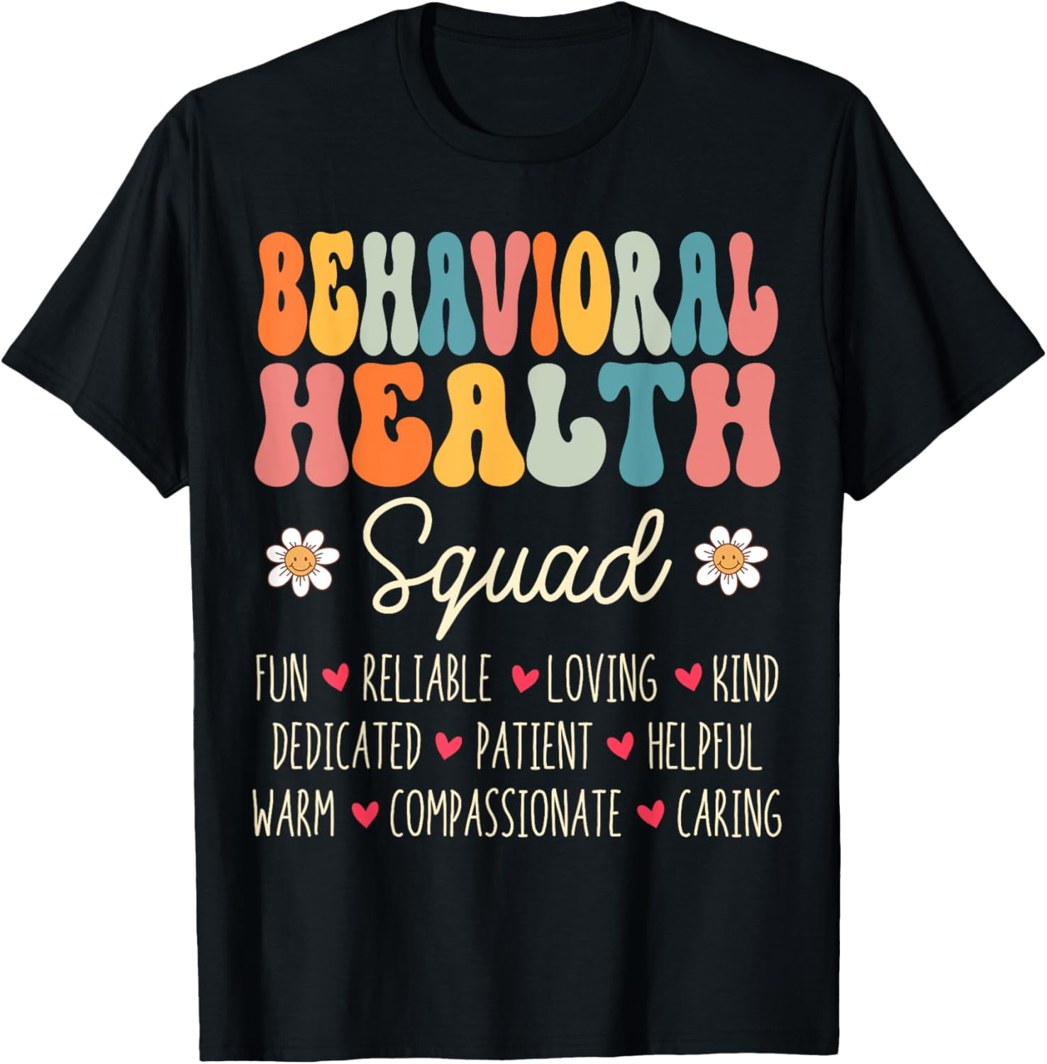 Behavioral Health Squad Appreciation Week Back to School T-Shirt ...