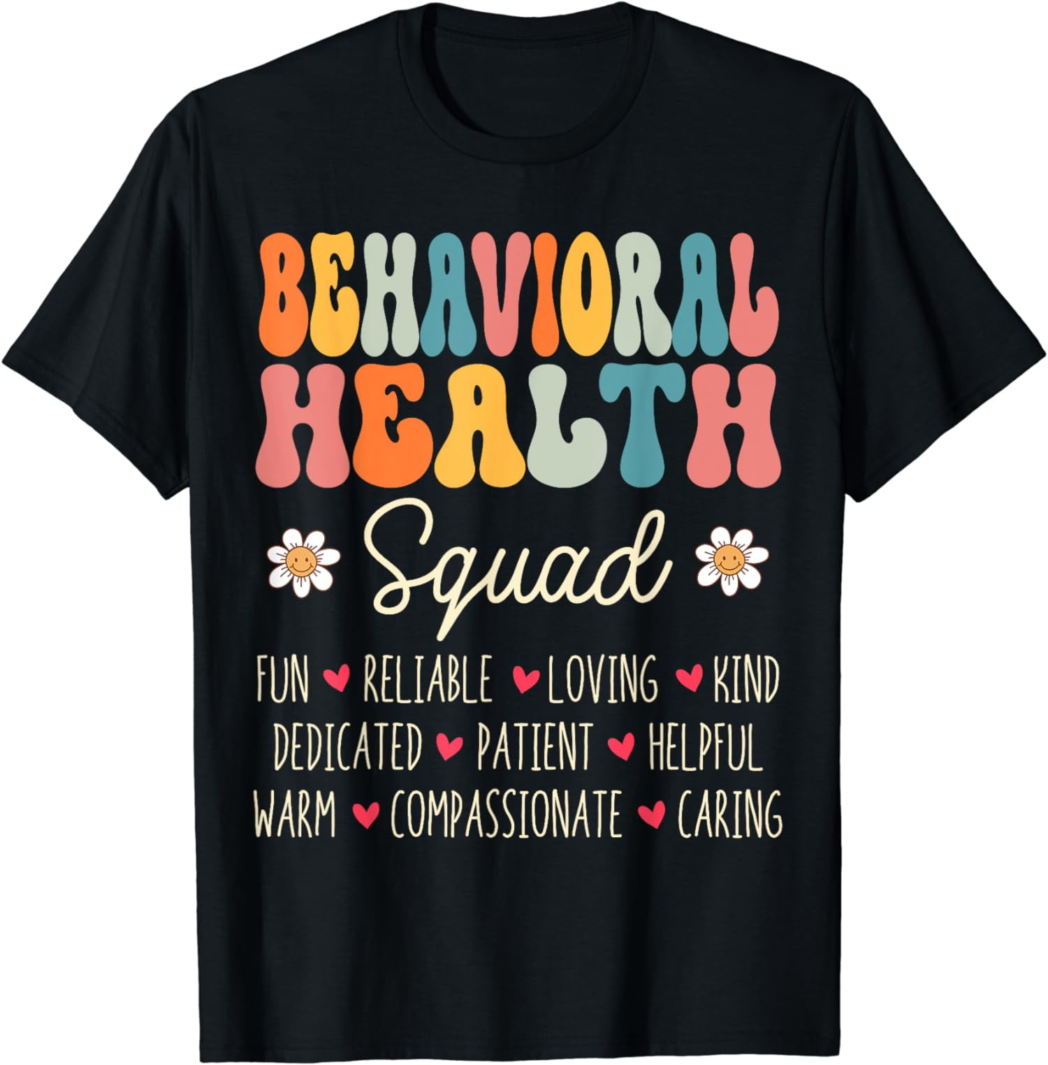 Behavioral Health Squad Appreciation Week Back to School T-Shirt ...