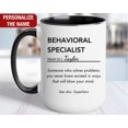 Behavioral Specialist Personalized Gift Behavioral Specialist ...