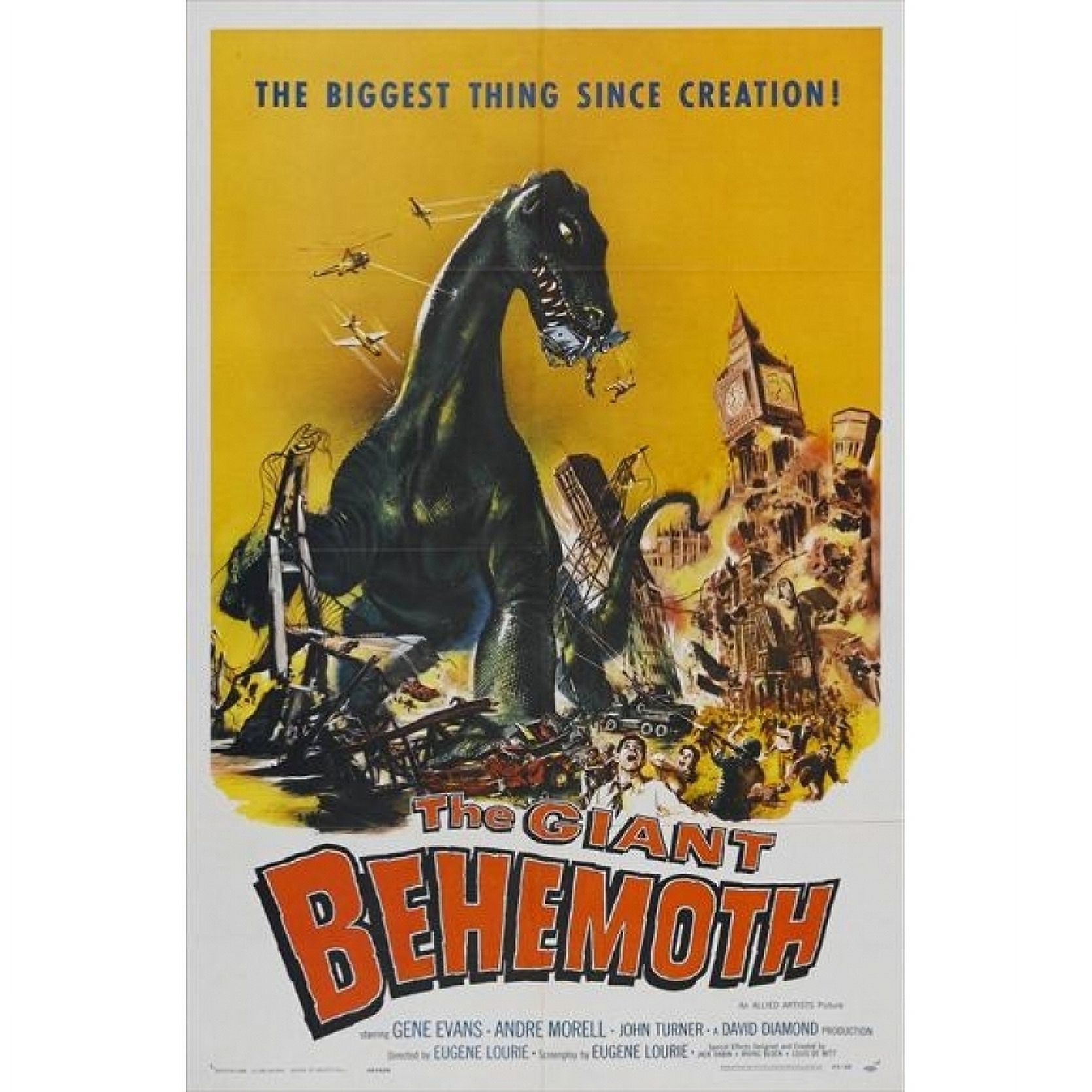 Behemoth the Sea Monster Movie Poster (11 x 17) - Item # MOVGJ9216 ...