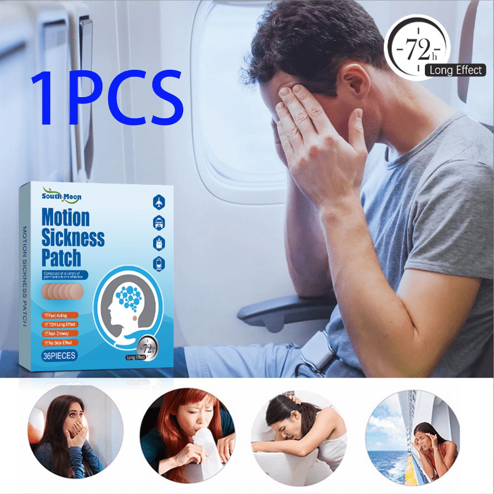 Behind Ear Sticker Motion Sickness Stickers Motion Sickness Seasickness ...