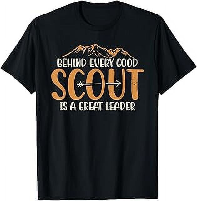 Behind Every Good Scout Is A Great Leader Scout Leader T-Shirt ...