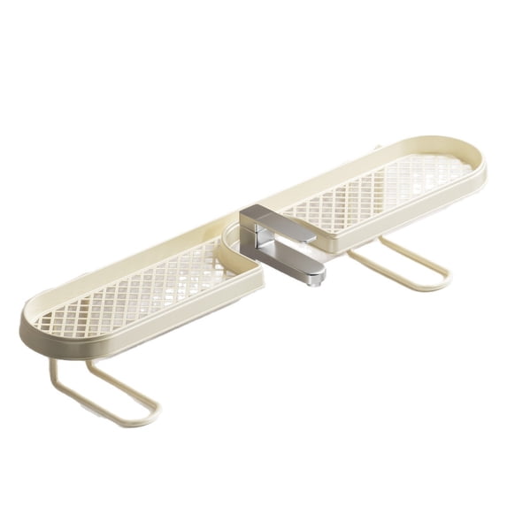 Behind the Faucet Storage Shelf, Freestanding Carbon Steel Faucet ...