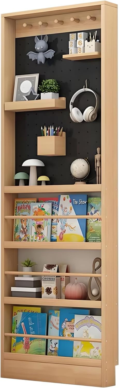 Behind-The-Door Bookshelf, Bookcase, Storage Cabinet, Book Storage ...
