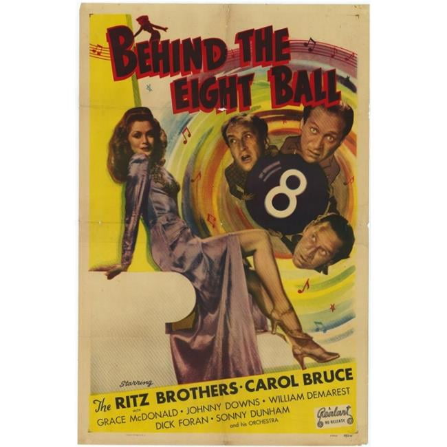 Behind the Eight Ball Movie Poster - 27 x 40 in. - Walmart.com
