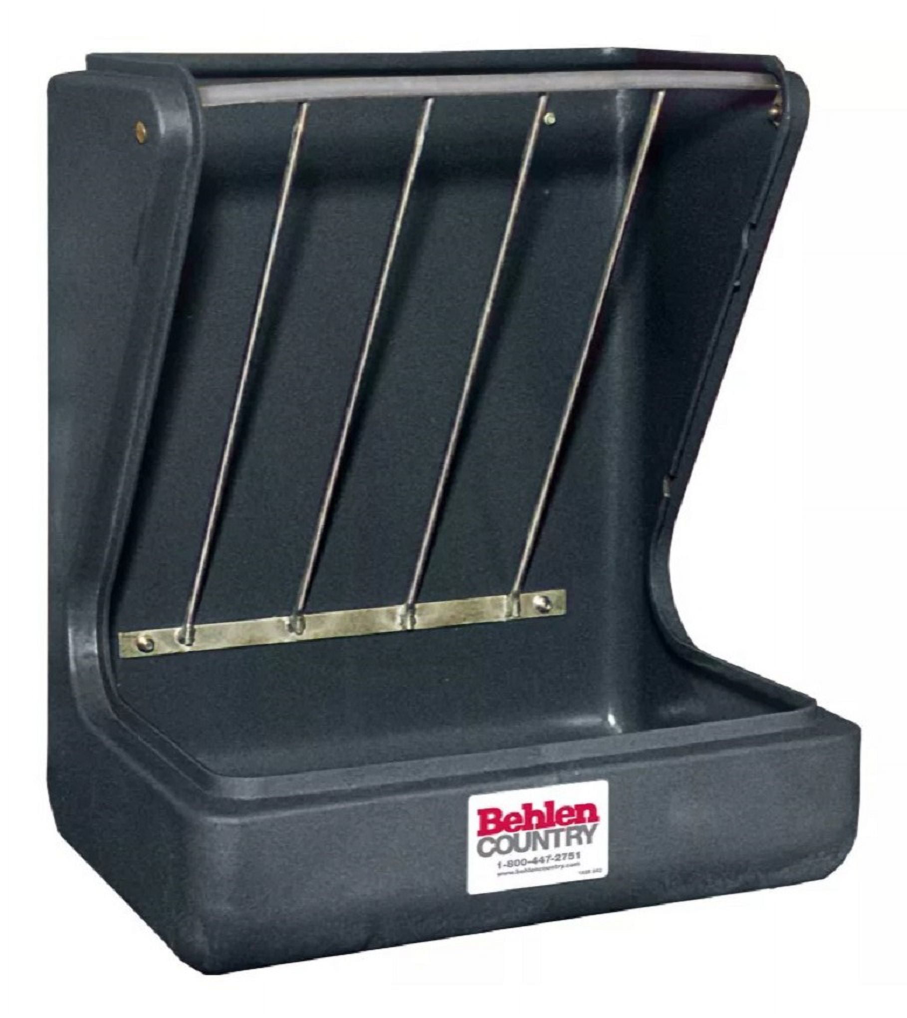 Behlen Country 78110147 Galvanized Steel Poly Wall Stall Hay and Grain ...