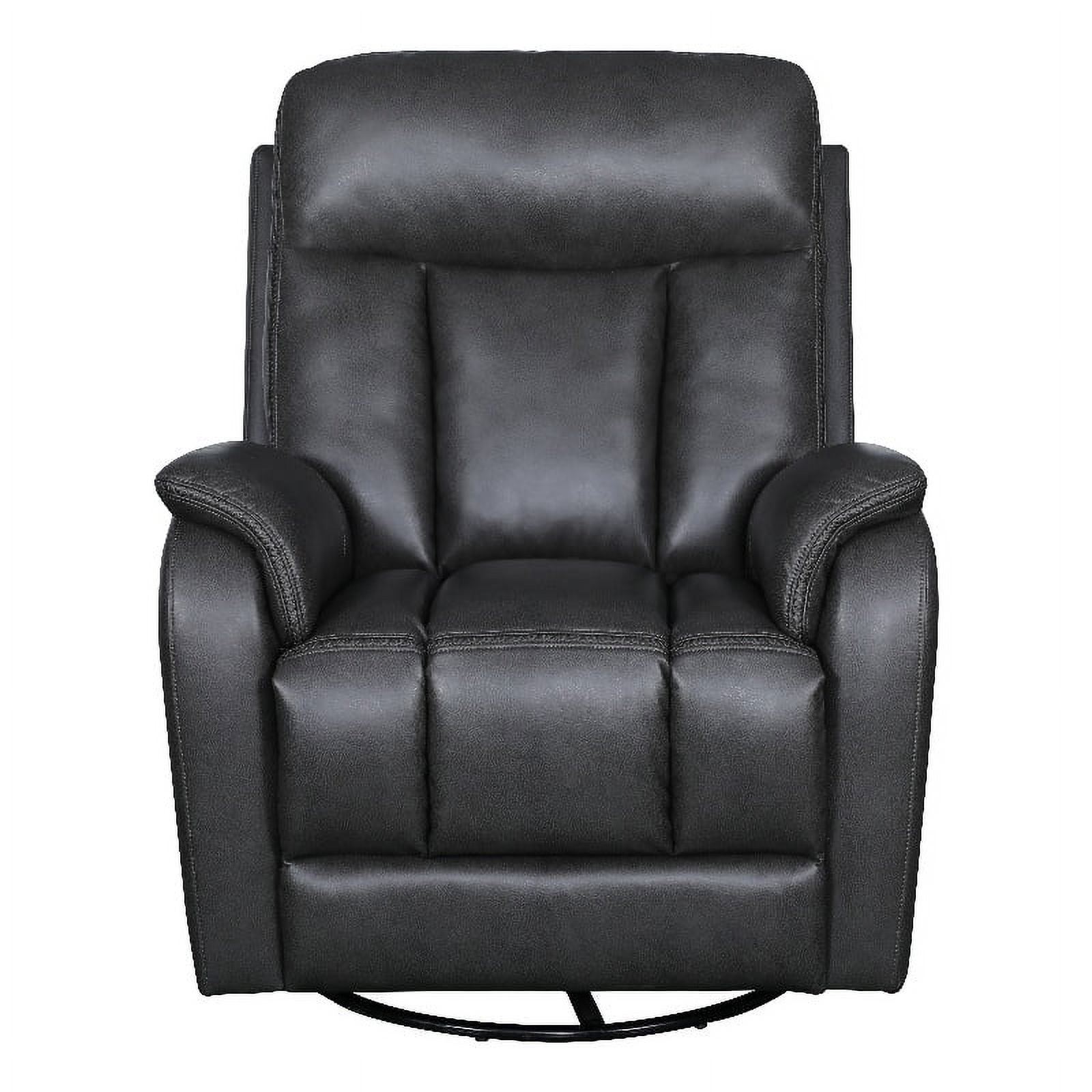 Behold Home Jamey Charcoal Recliner - Walmart.com