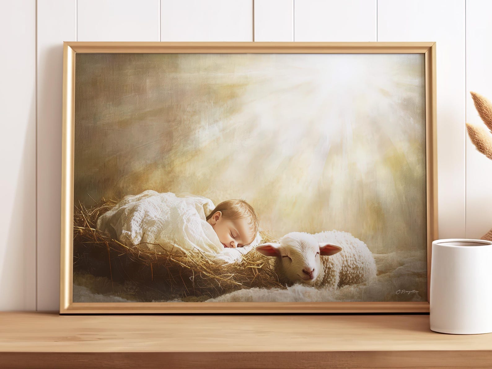 Behold the Lamb Poster, Jesus Lamb of God, Lost Lamb, Nativity, Light ...