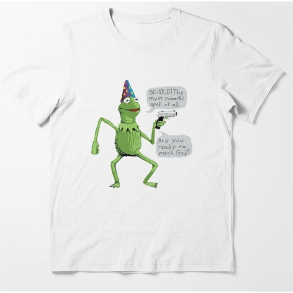 Behold The Most Powerful Spell Of All Shirt| Wizard Kermit Shirt ...