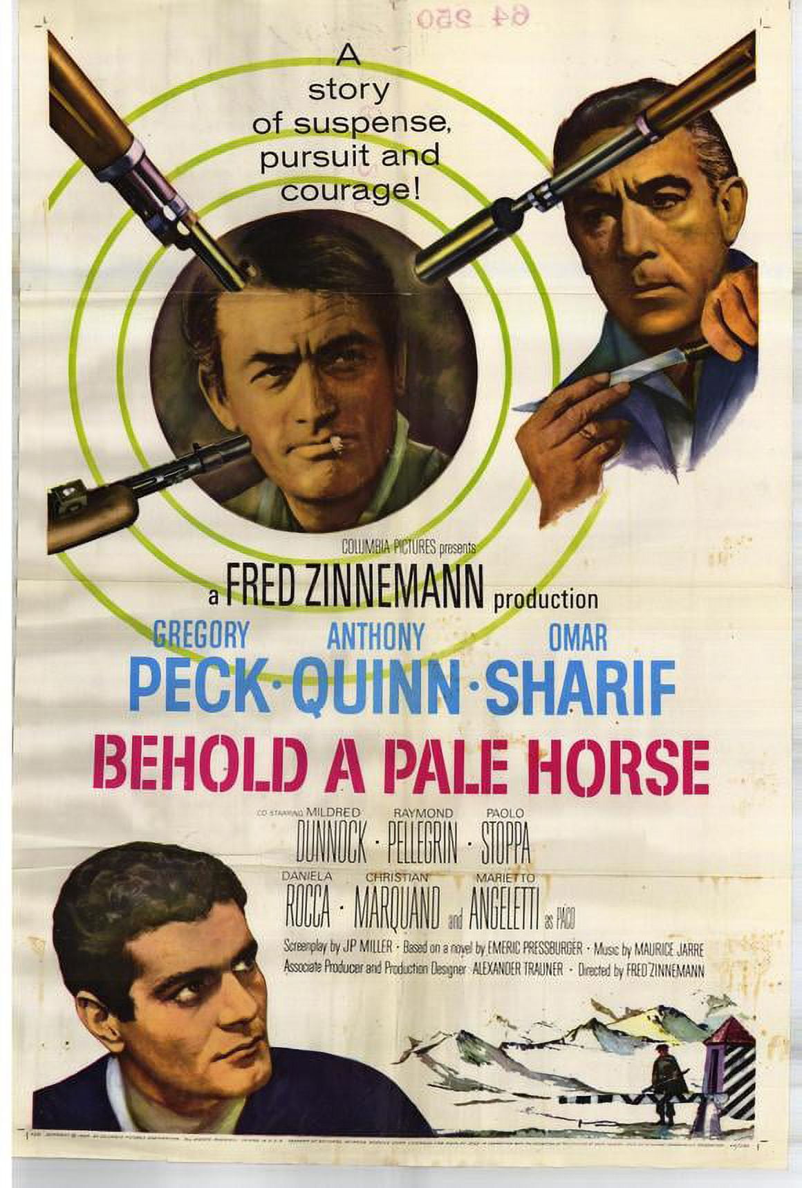 Behold a Pale Horse - movie POSTER (Style A) (11" x 17") (1964 ...