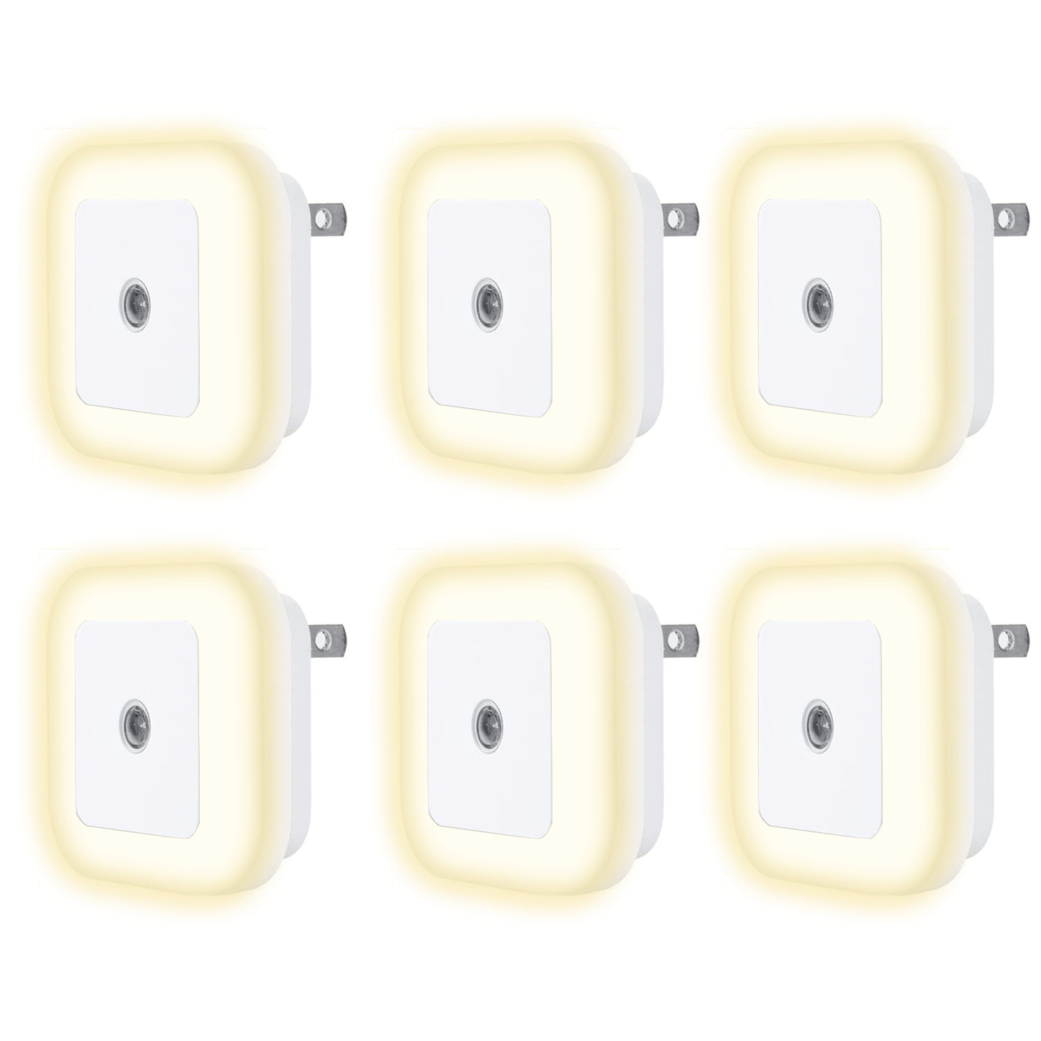 Behome Night Light with Smart Sensor, Auto-On/Off, Dusk to Dawn Night ...