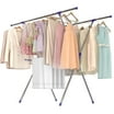 Costway Portable & Foldable Heavy Duty Laundry Clothes Drying Rack ...