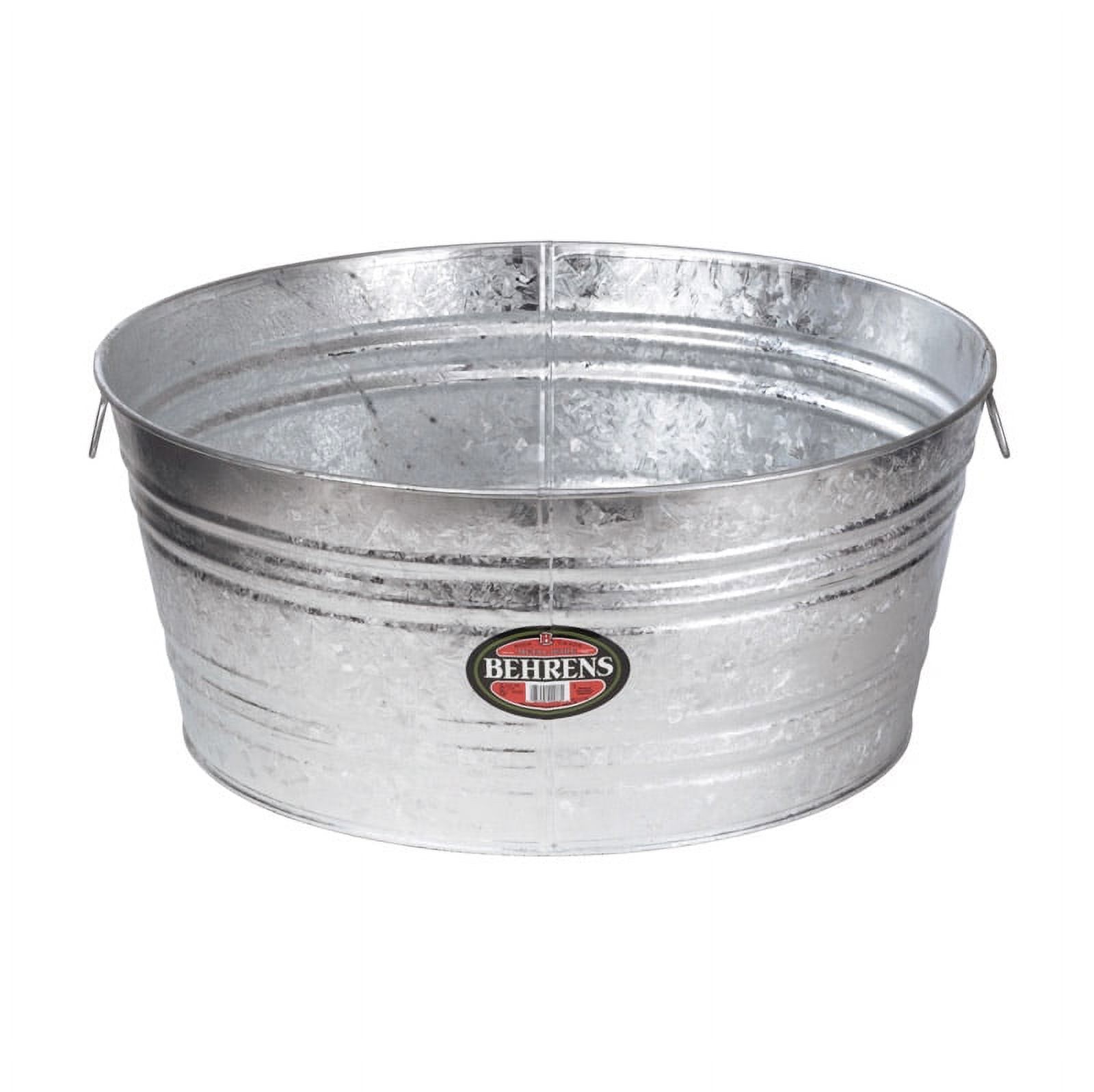 Behrens 11 gal. Steel Tub Round - Walmart.com
