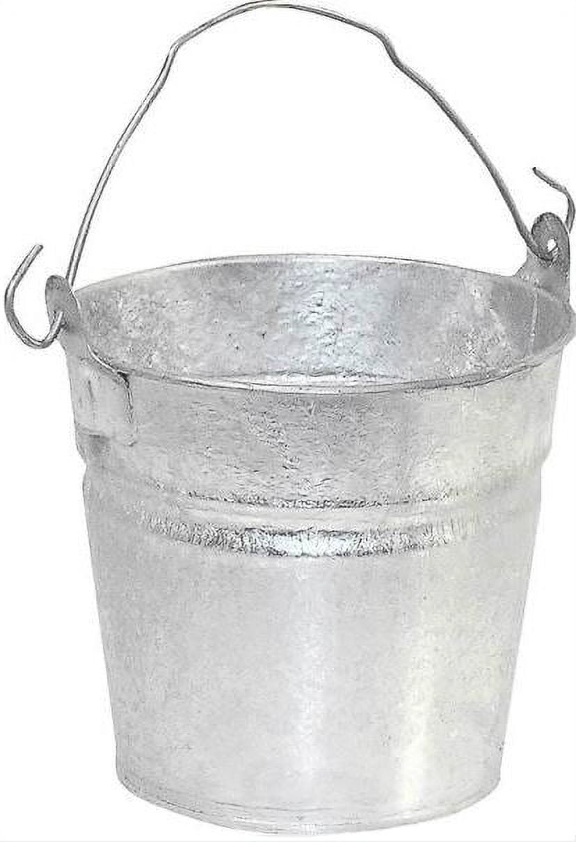 Behrens 1202 Hot Dipped Steel Water Bucket, 2 Quarts - Walmart.com