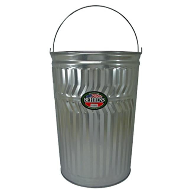 Behrens 1211UGL 20 Gallon Galvanized Sheet Insert Pail - Walmart.com