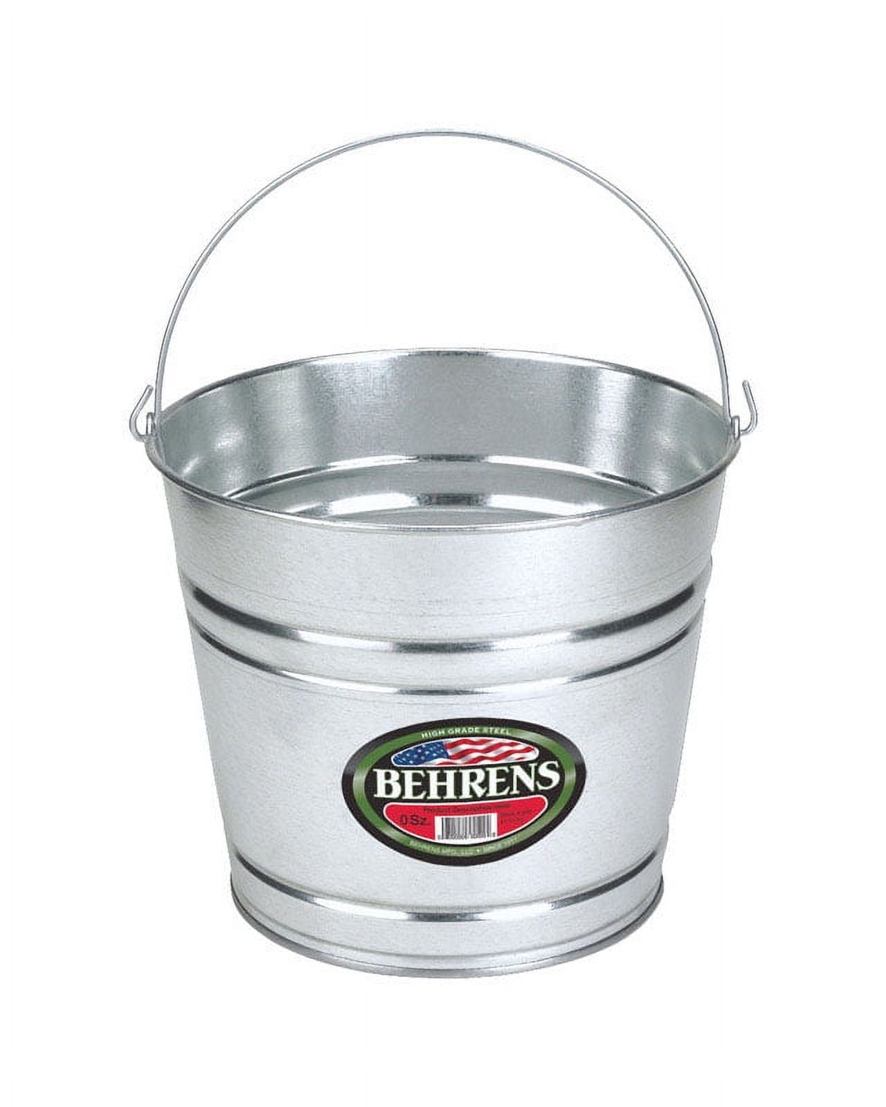 Behrens 1212GS Galvanized Steel Pail, 12 Quart - Walmart.com