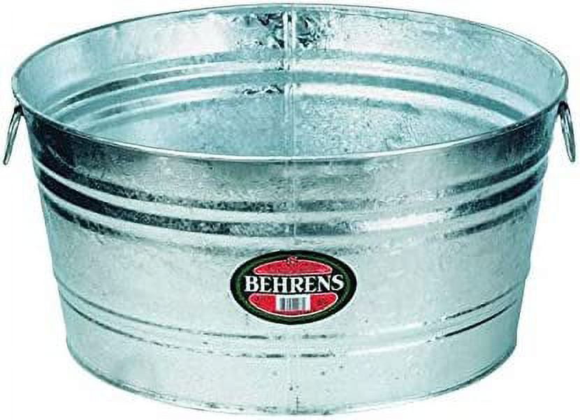 Behrens 17 gal. Steel Tub Round - Walmart.com
