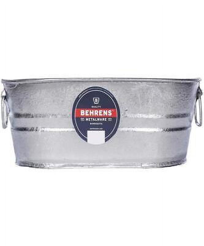Behrens 2 gal Steel Tub Oval - Walmart.com