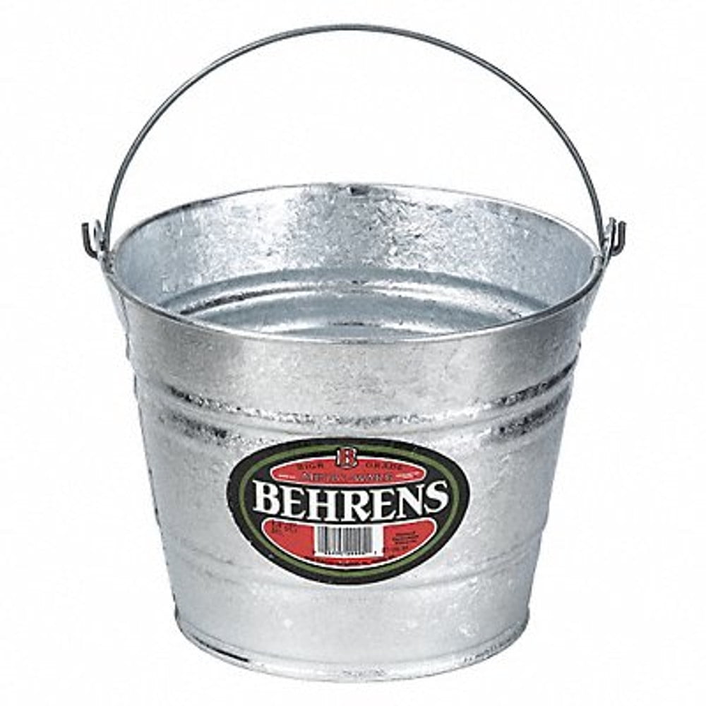Behrens Bucket,1 1-4 gal,Silver 1205 1205 ZO-G1827406 - Walmart.com