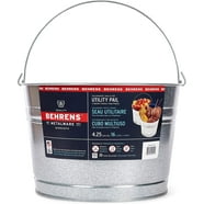 Behrens Tub 4 Gal Oval Galvanized - Walmart.com