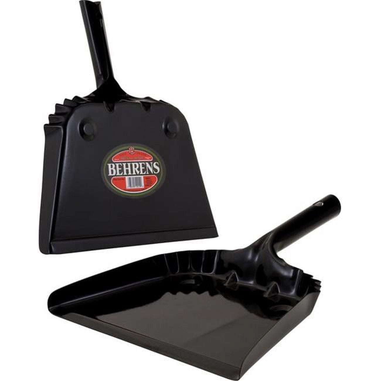Behrens Manufacturing BS810 12 in. Steel Dust Pan, Black - Walmart.com