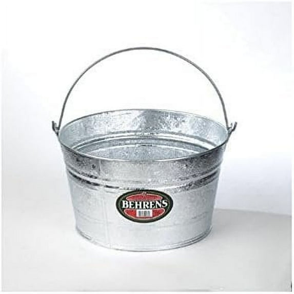 Behrens Manufacturing Galvanized Hot Dipped Pails - Walmart.com