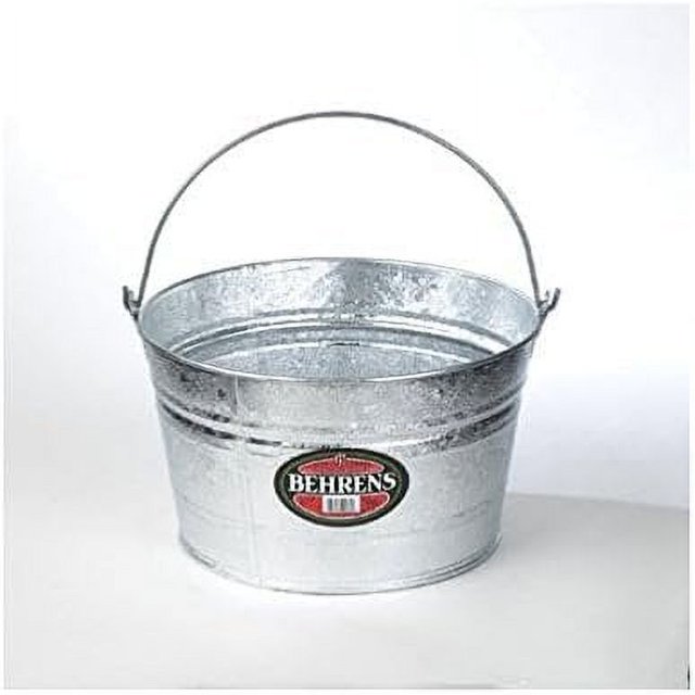 Behrens Manufacturing Galvanized Hot Dipped Pails - Walmart.com