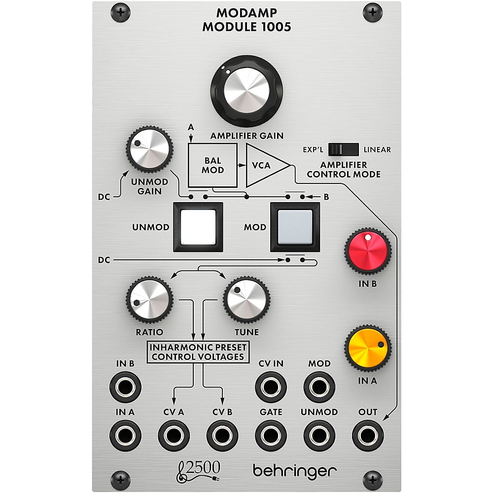 Behringer 1005 Modamp Ring Modulator and VCA Eurorack Module - Walmart.com