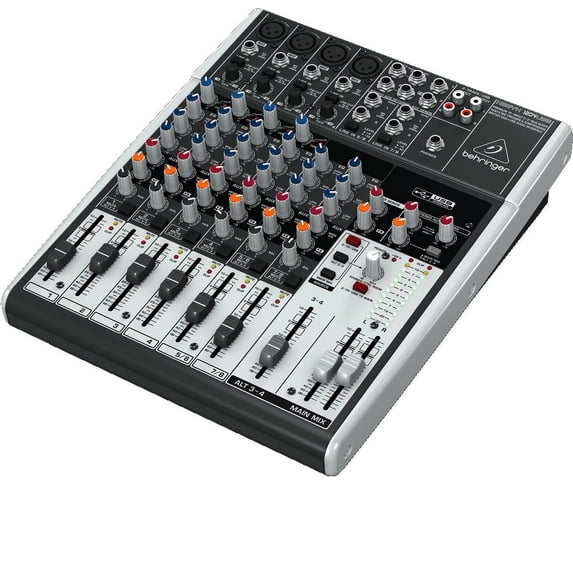 Behringer 1204USB Premium 12-Input 2/2-Bus Mixer w/ Xenyx Mic Preamps ...