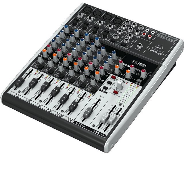 Behringer 1204USB Premium 12-Input 2/2-Bus Mixer w/ Xenyx Mic Preamps ...