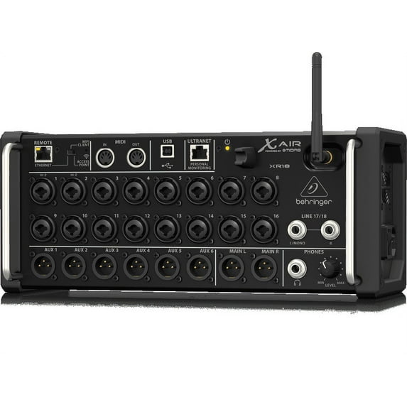 Behringer XR18 Digital Mixer - 18 Channels, 12 Bus, Wi-Fi, USB Audio ...