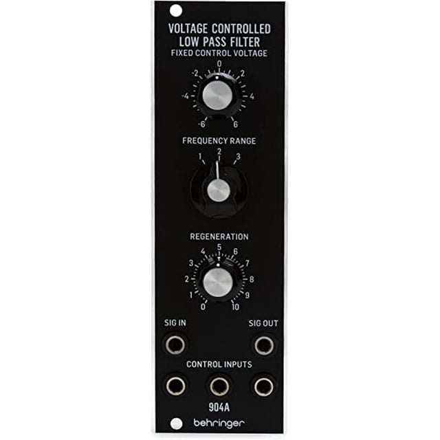 Behringer 904A Analog Voltage Controlled Low Pass Filter Module for Eurorack - Walmart.com