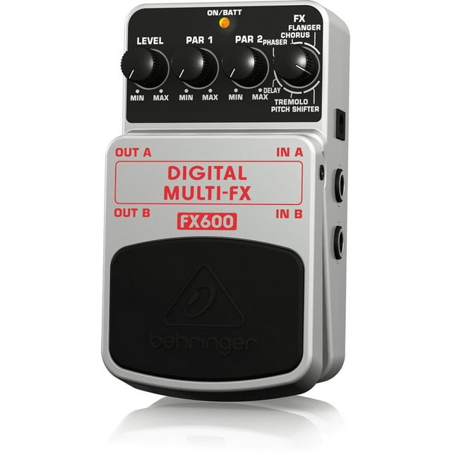 Behringer DIGITAL MULTI-FX FX600 Digital Stereo Multi-Effects Pedal ...