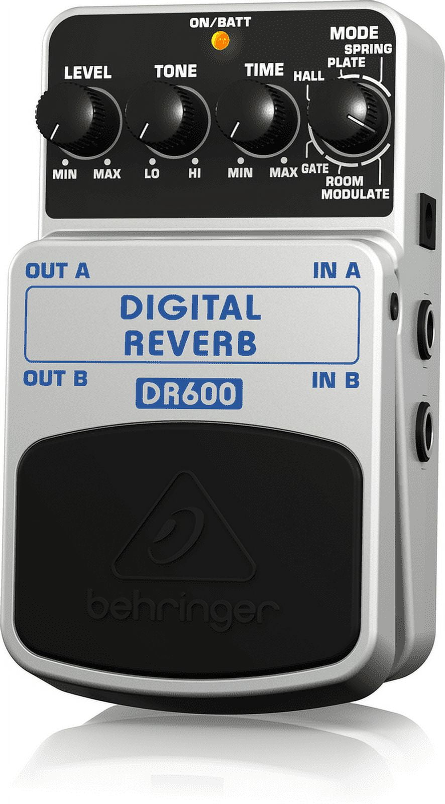 Behringer Digital Reverb DR600 Digital Stereo Reverb Effects Pedal ...