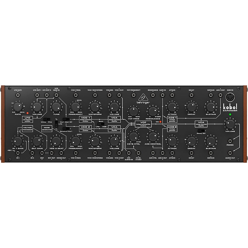 Behringer Kobol Expander Semi-modular Analog Synthesizer - Walmart.com