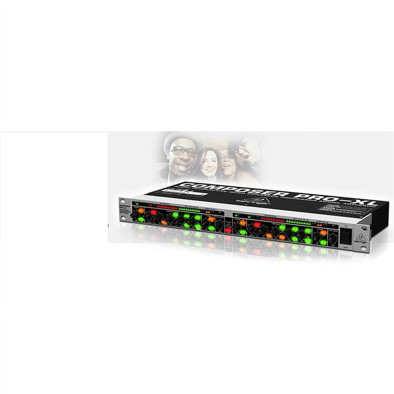 Behringer MDX2600 2-Channel Expander - Gate - Compressor - Peak Limiter ...