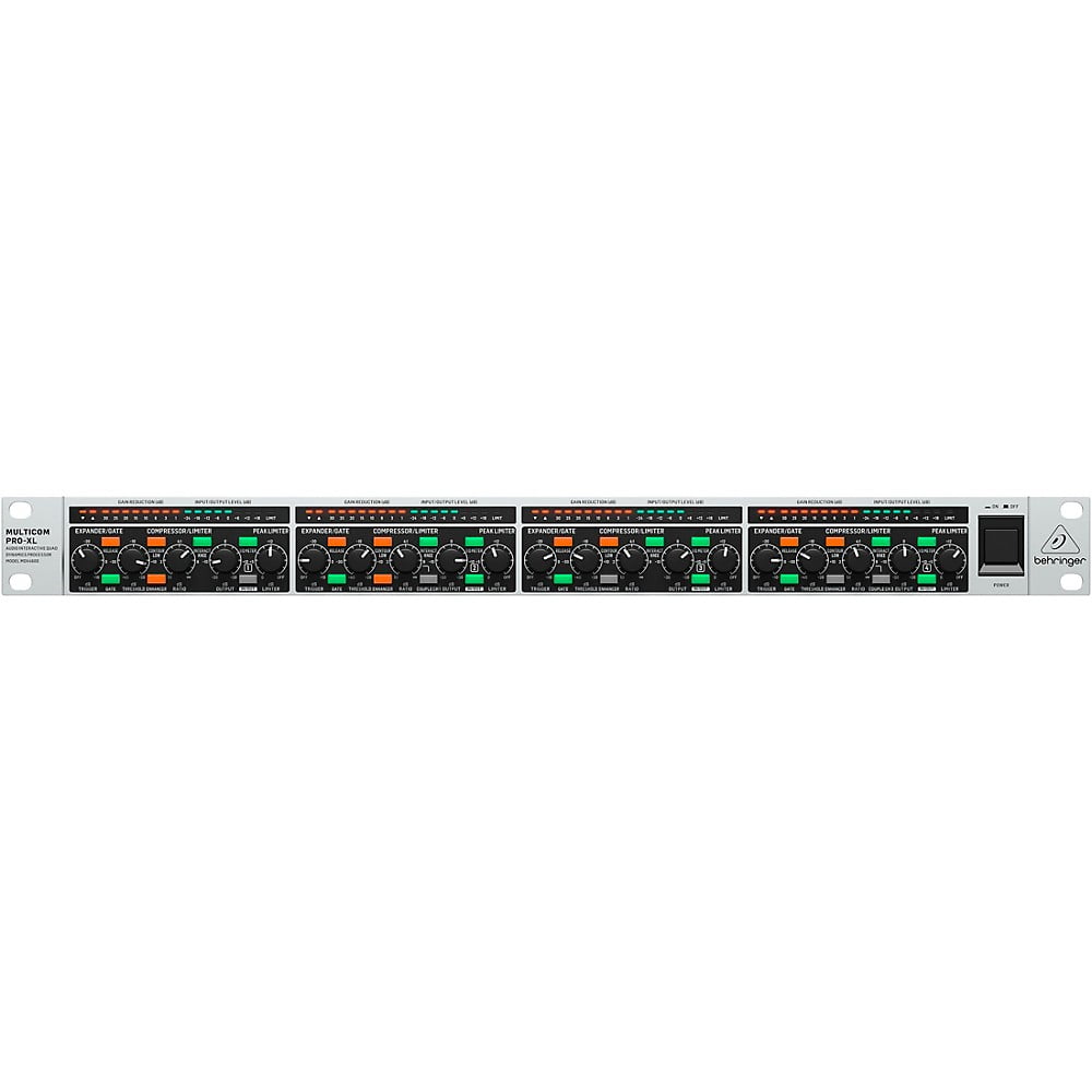 Behringer MDX4600 V2 4-Channel Compressor and Limiter - Walmart.com