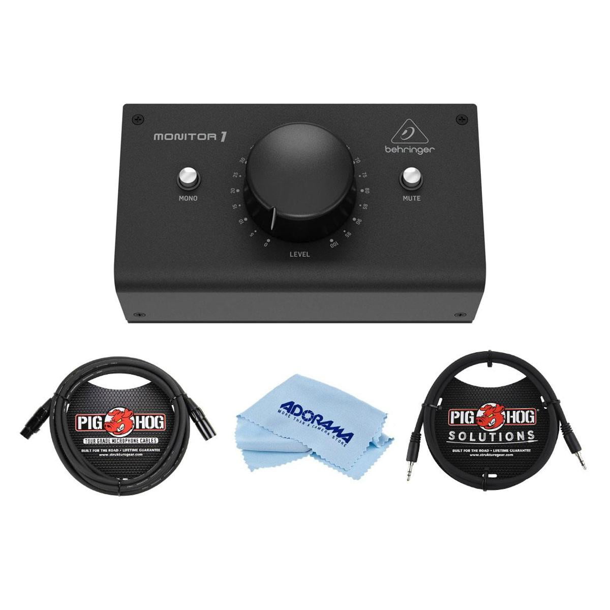 Behringer MONITOR1 Premium Passive Stereo Monitor and Volume Controller ...