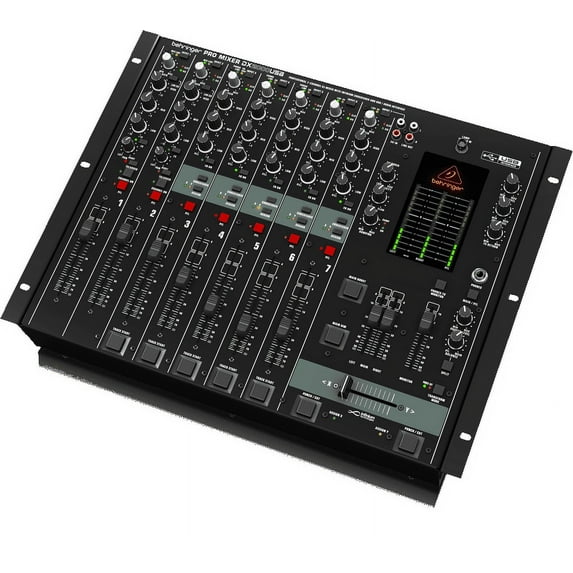 Behringer PRO MIXER DX2000USB Professional 7-Channel DJ Mixer w ...