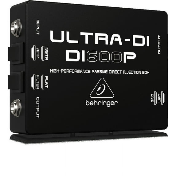 Behringer Ultra-DI DI600P High-Performance Passive DI-Box - Walmart.com