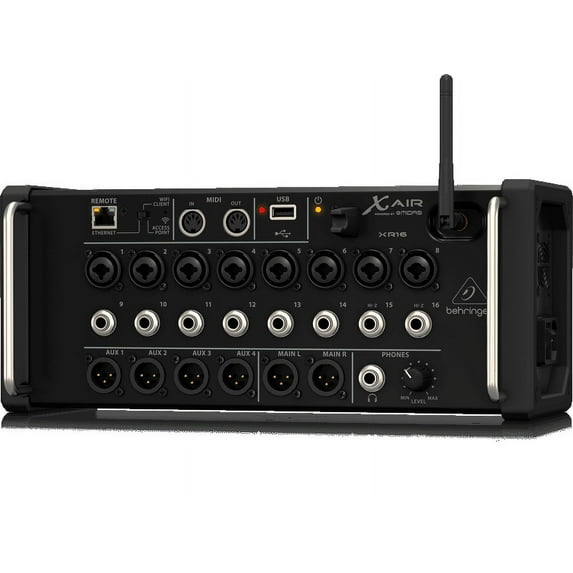 Behringer XR16 X Air 16-Input Digital Mixer, 8 Programmable Preamps ...