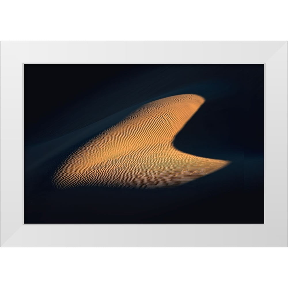 Behzad, Majid 14x11 White Modern Wood Framed Museum Art Print Titled ...