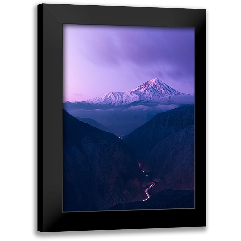 Behzad, Majid 14x18 Black Modern Framed Museum Art Print Titled ...