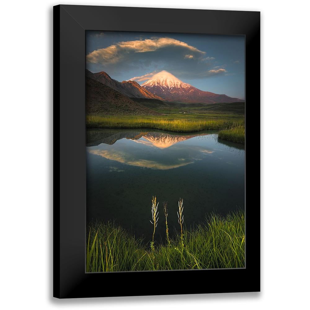 Behzad, Majid 17x24 Black Modern Framed Museum Art Print Titled - Gods ...