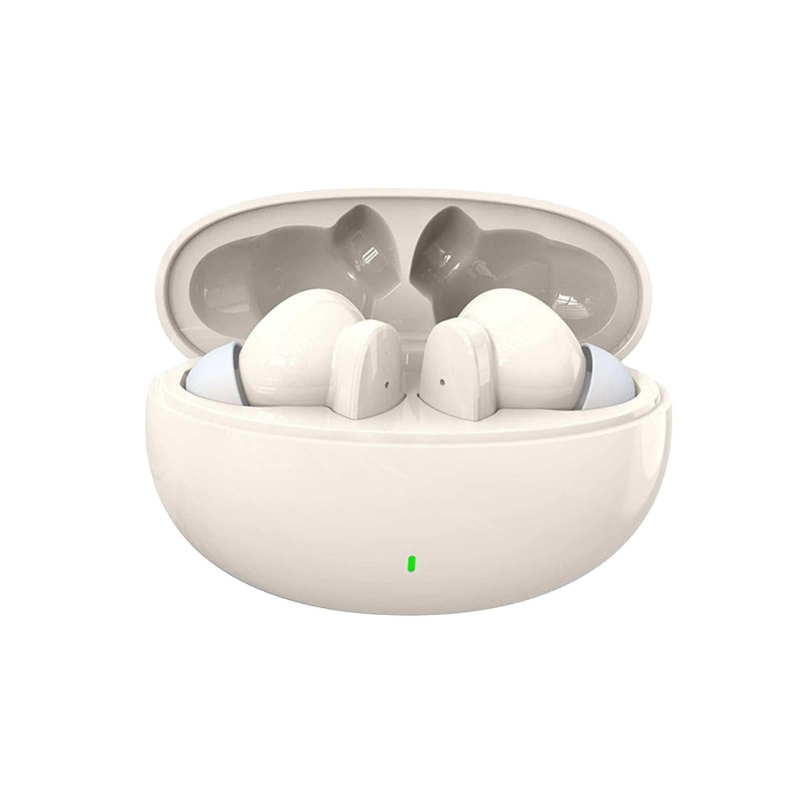 Beige 24H Playtime Bluetooth 5.3 Earbuds In Ear Wireless Headphones ...