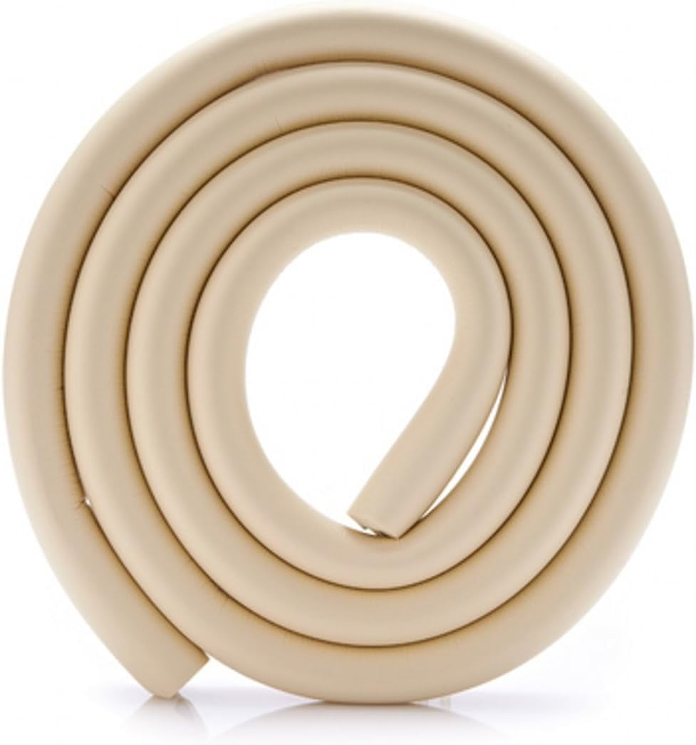 Beige 2x2 Meters (13 FT) U Shape Glass Table Edge Protectors Premium ...