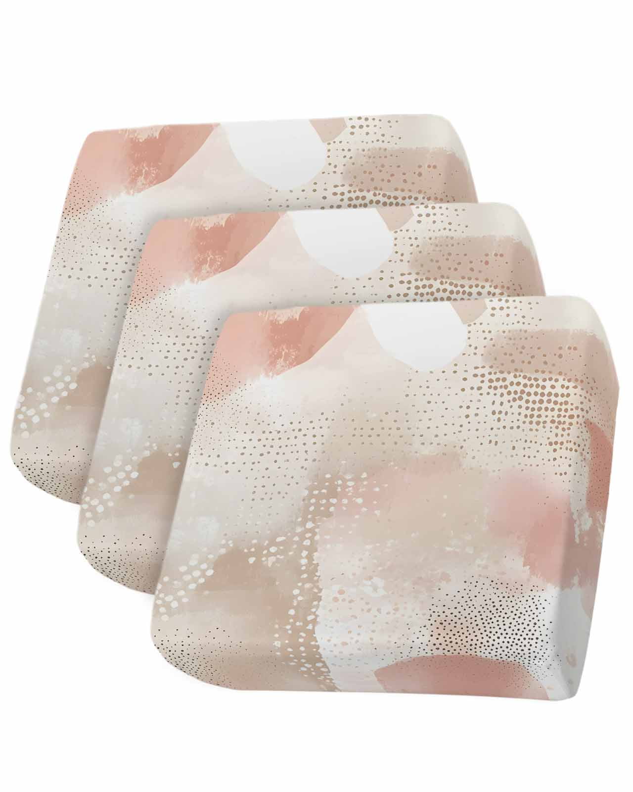 Beige Abstract Art Sofa Couch Cushion Covers Washable, Removable Stretchable Sectional Couch ...