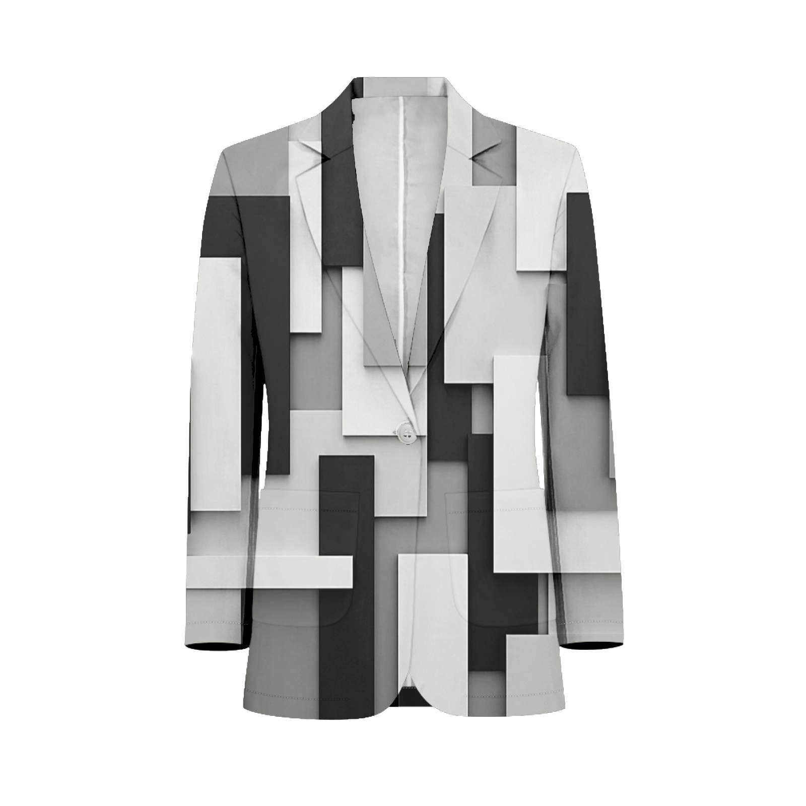 Beige And Black Squares Men Blazers Slim Clothing Summer Jacket Man ...