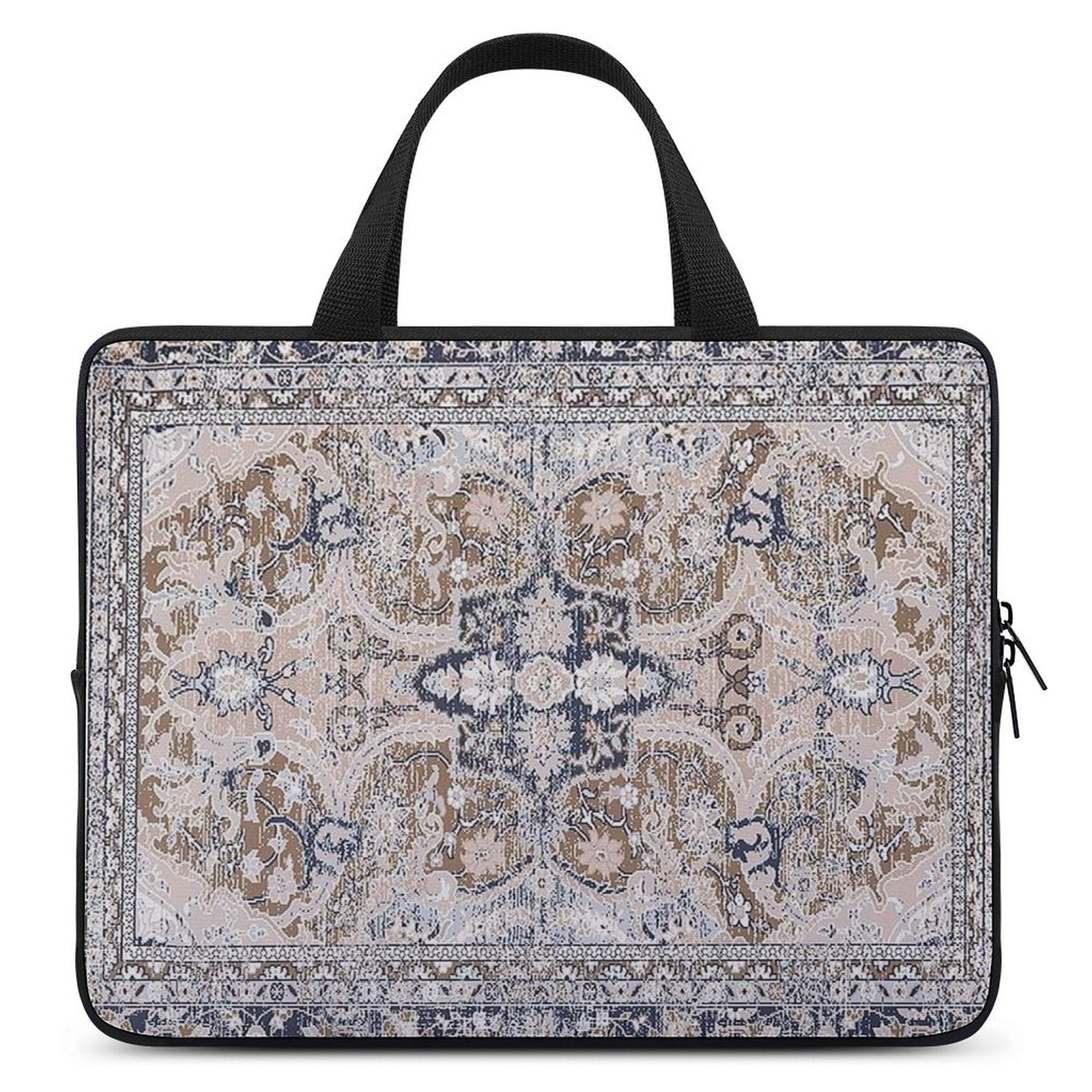 Beige And Blue Dvin Laptop Bag Women Man 10 12 13 15 17 Inch Office ...