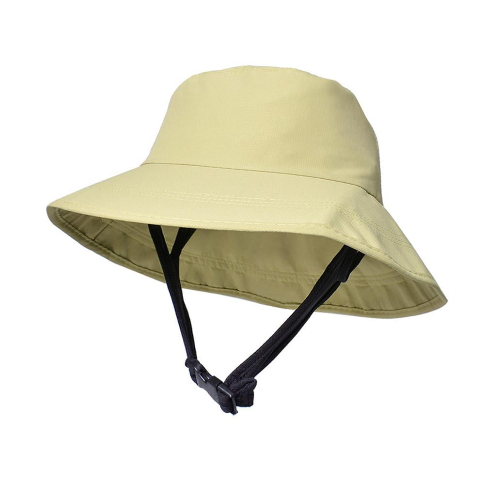 Beige (B) $ Summer men's beach sun protection surfing hat with hard ...